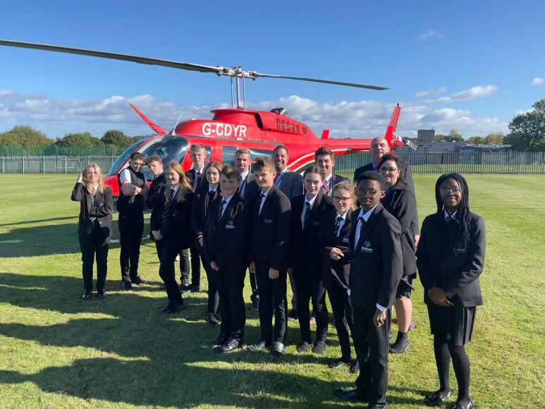 Attendance Reward - Helicopter Experience - News - Oulton Academy
