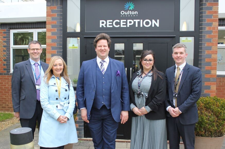 Alec Shelbrooke MP Visits Oulton Academy - News - Oulton Academy