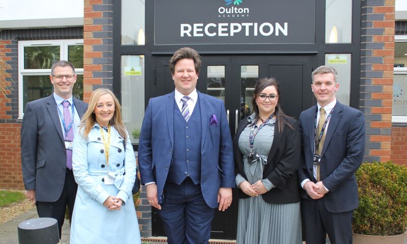 Alec Shelbrooke MP Visits Oulton Academy - News - Oulton Academy