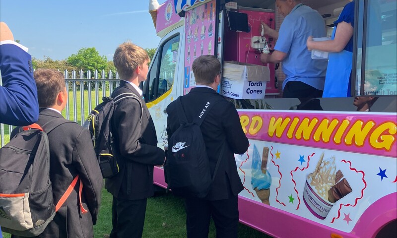 Ice Cream Van - Attendance Challenge - News - Oulton Academy