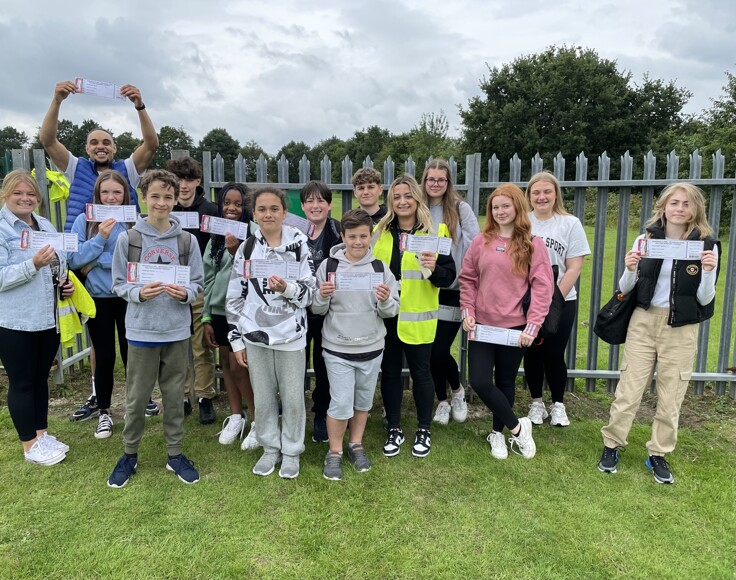 Oulton students and staff rewarded with helicopter ride! - News ...